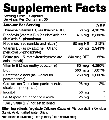 Vitamin B Complex Supplements Online | B Vitamins